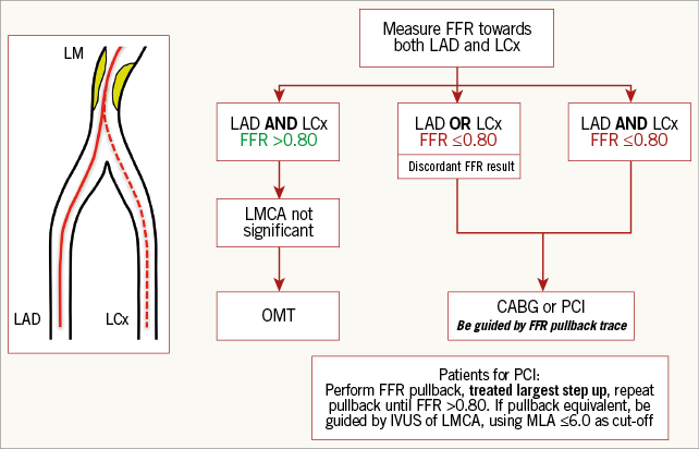 Physiological assessment of left main coronary artery disease ...