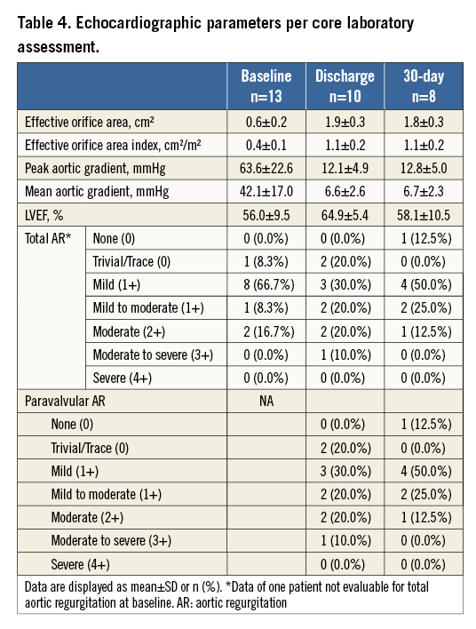 Thirty-day VARC-2 and performance data of a new self-expanding ...